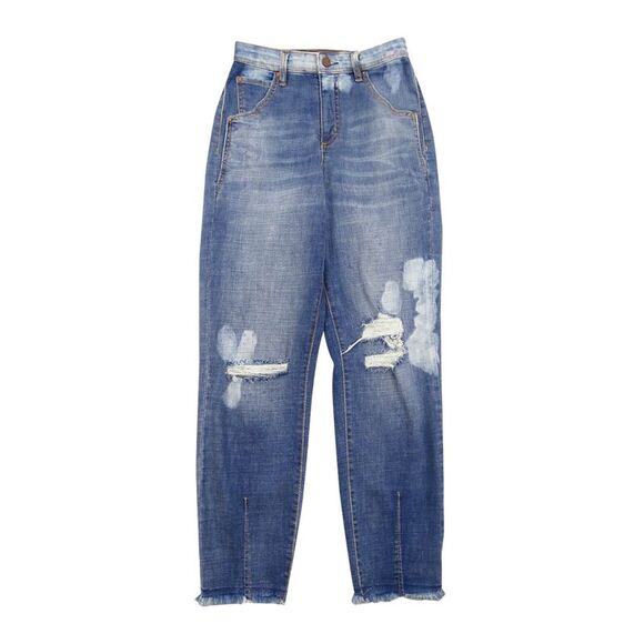 Frayed | Pants & Jumpsuits | Frayed Womens Denim Tapered Boyfriend ...